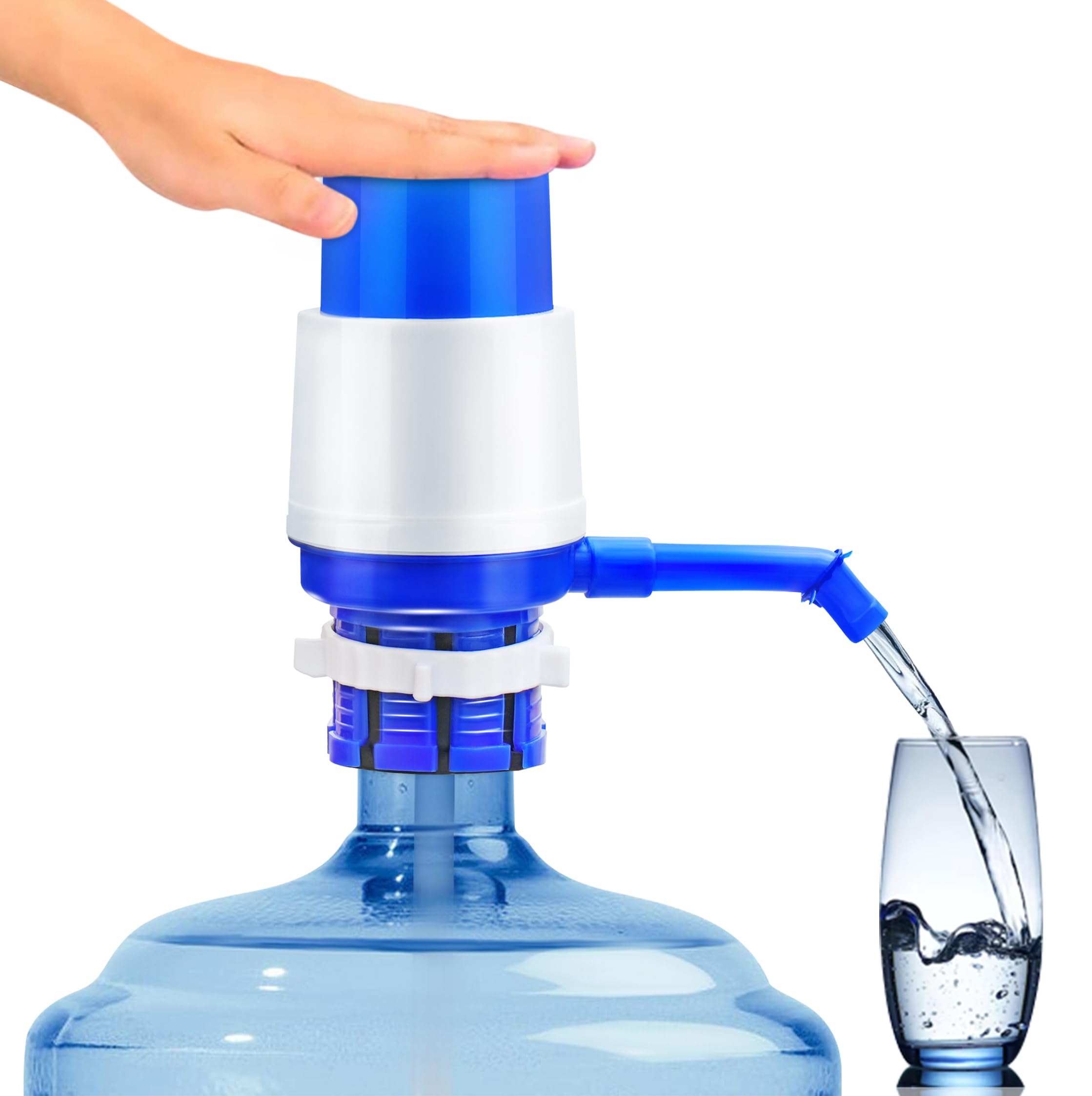 Manual water dispenser pump | portable hand press for home – Indiakartz